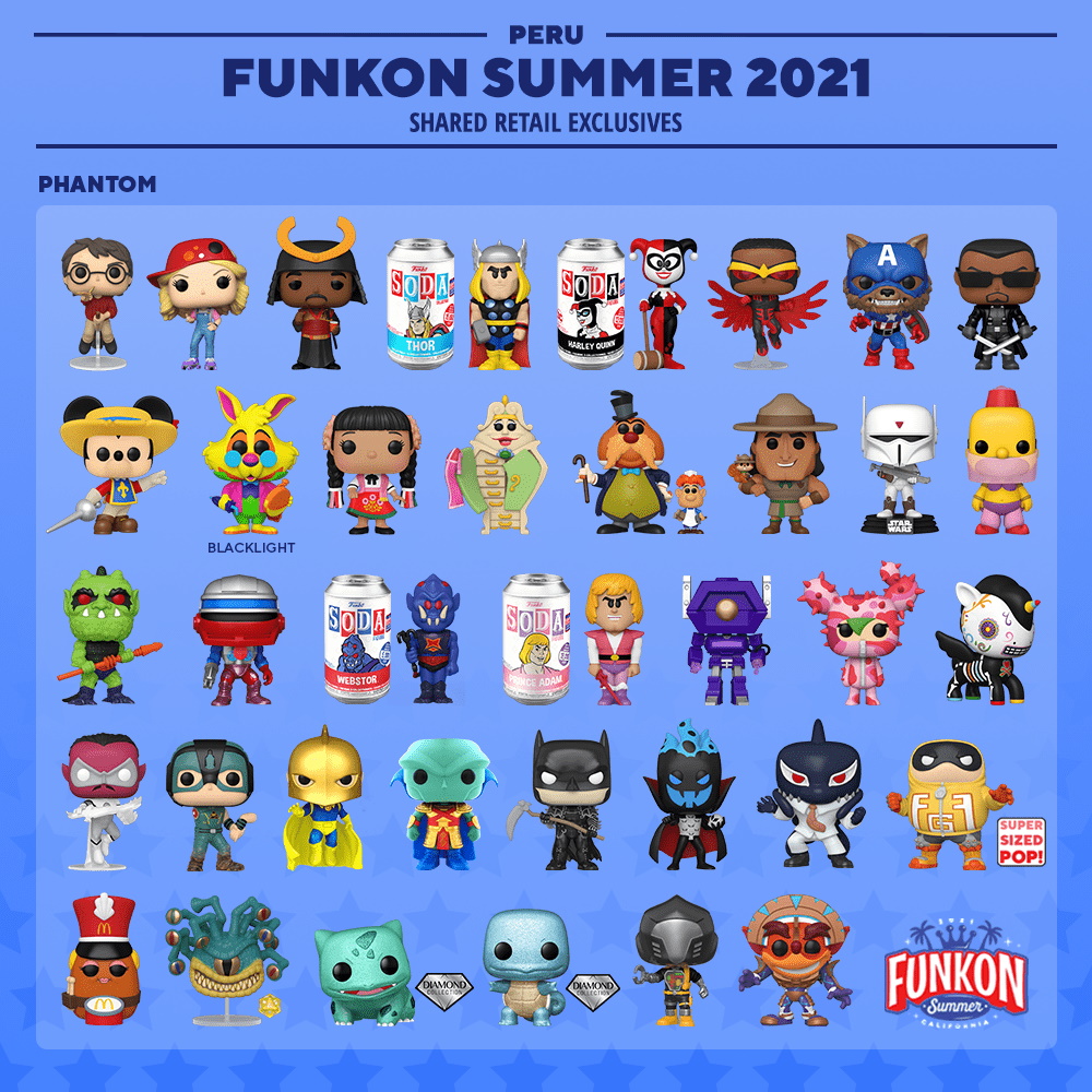 FunKon 2021 Shared Retail Exclusives Packed With So Many Things