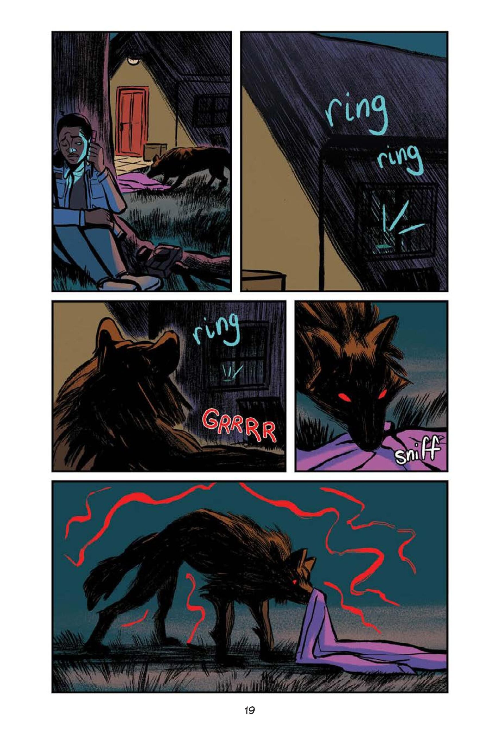 Queer Black Werewolf Comic 'Artie and the Wolf Moon'