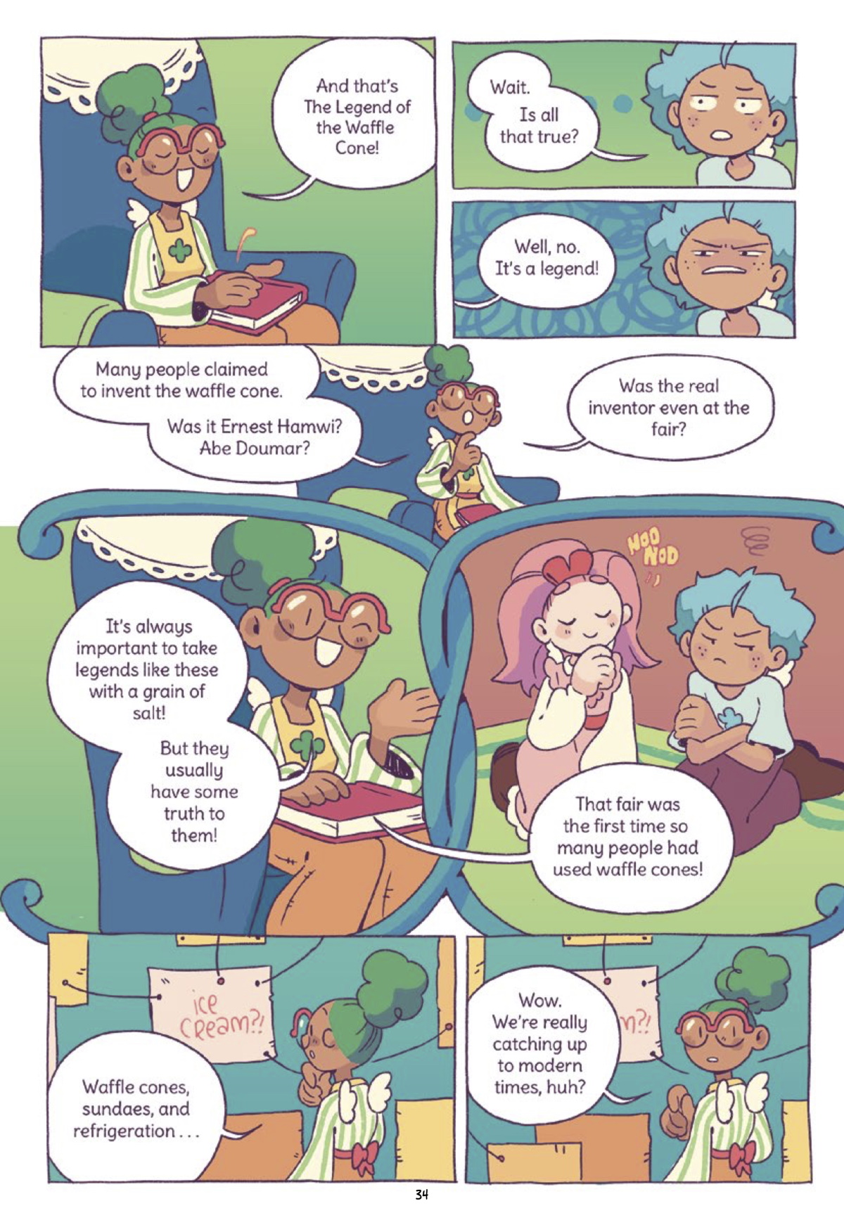 Excerpt From 'Yummy: A History of Desserts' Graphic Novel