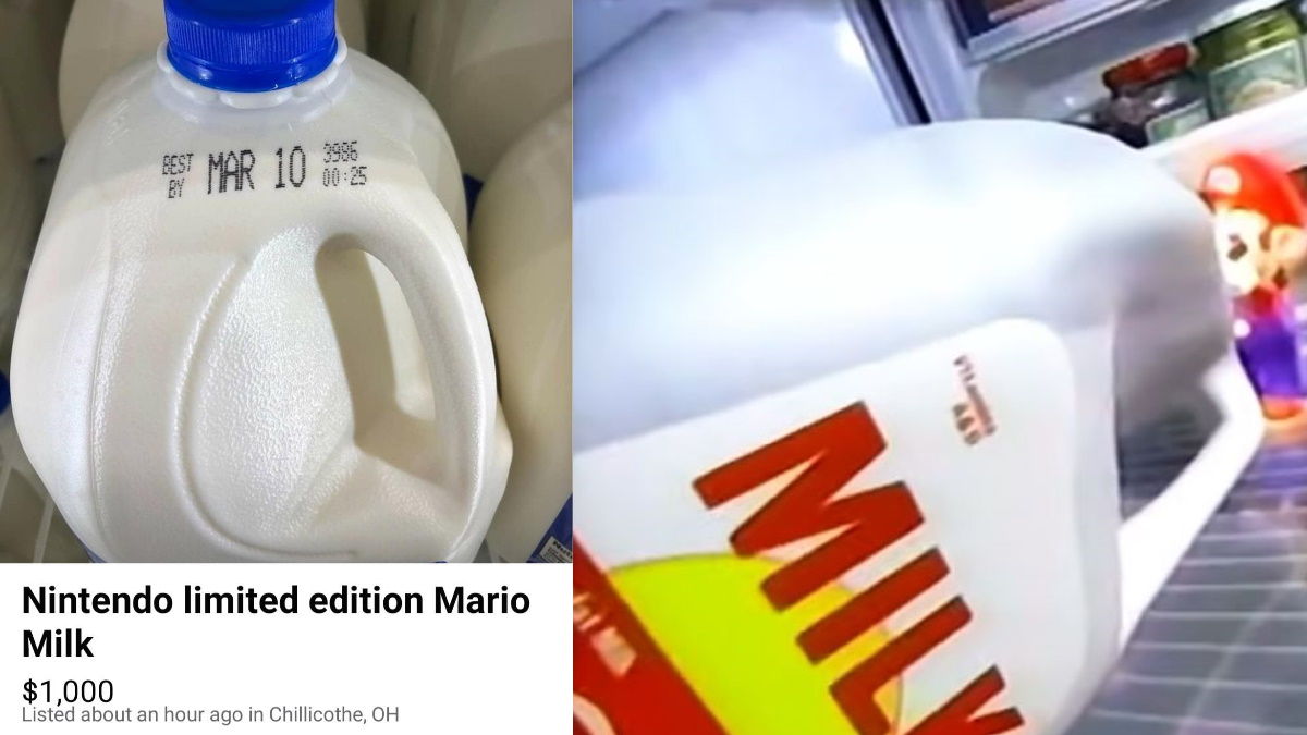 What in the Star World Is Limited Edition Mario Milk?