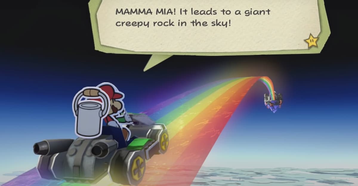 'Super Mario Bros. Movie': One Piece Floating Castle Connection? | The ...