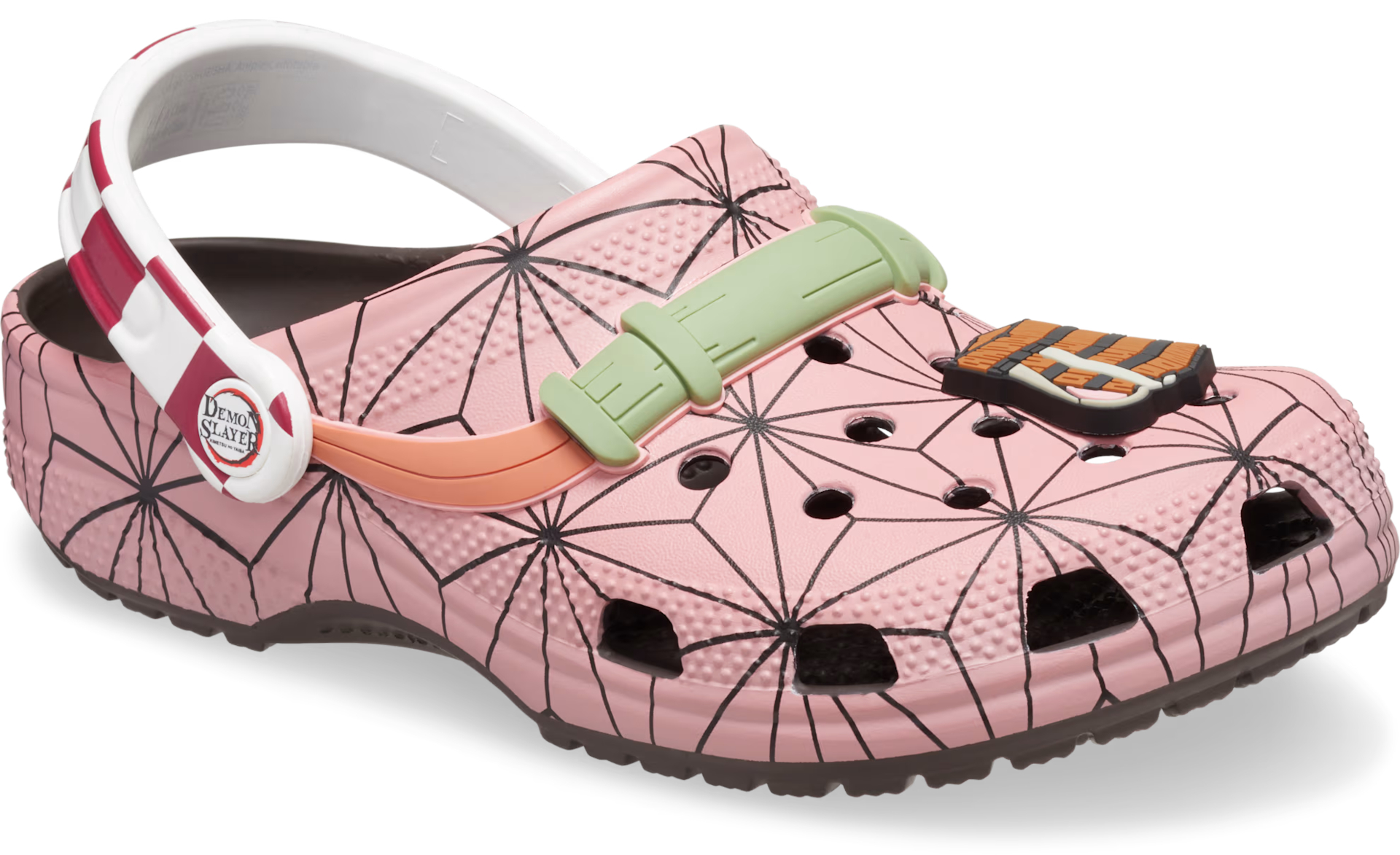 Demon Slayer Crocs Collab: Zenitsu Crocs, Demon Slayer Jibbitz, and ...