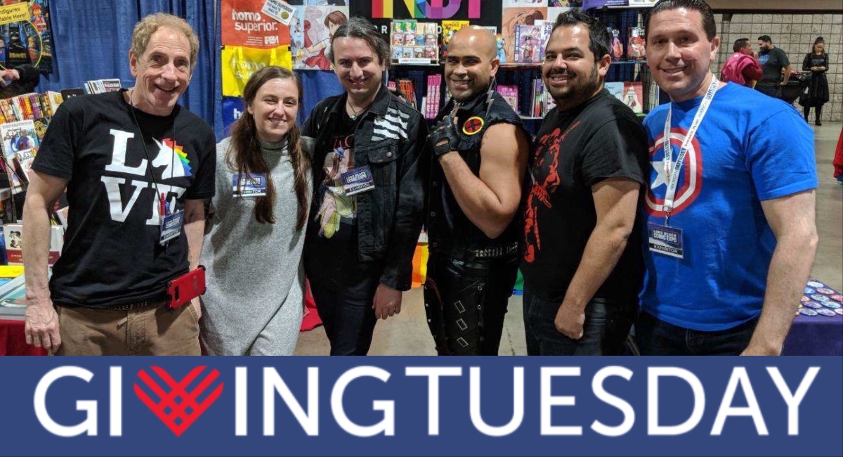 Comics for a Cause on Giving Tuesday: Donate to LGBTQIA+ Nonprofit ...
