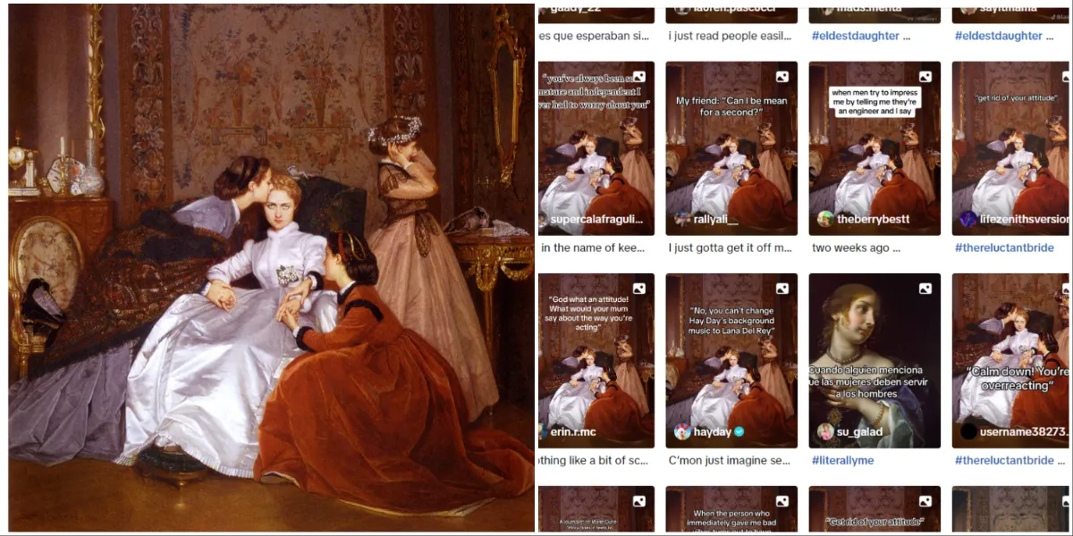 The Story Behind TikTok's New Favorite 19th Century Painting | The Mary Sue