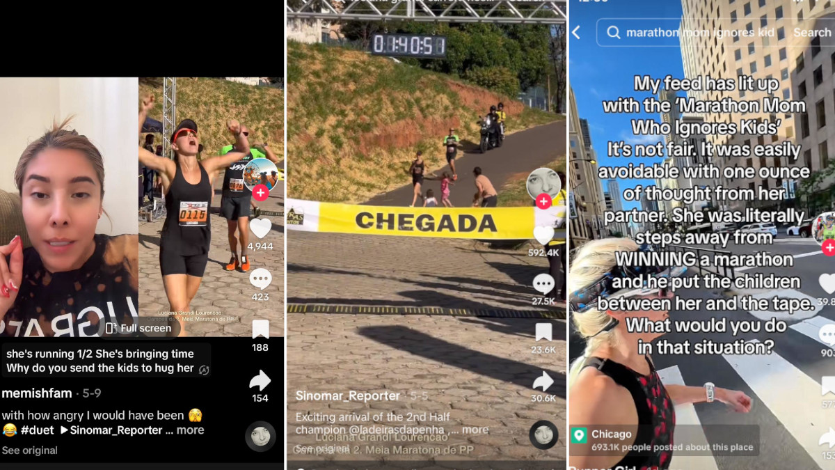 Marathon Runner Breaks Her Silence on That Viral Marathon Mom TikTok ...