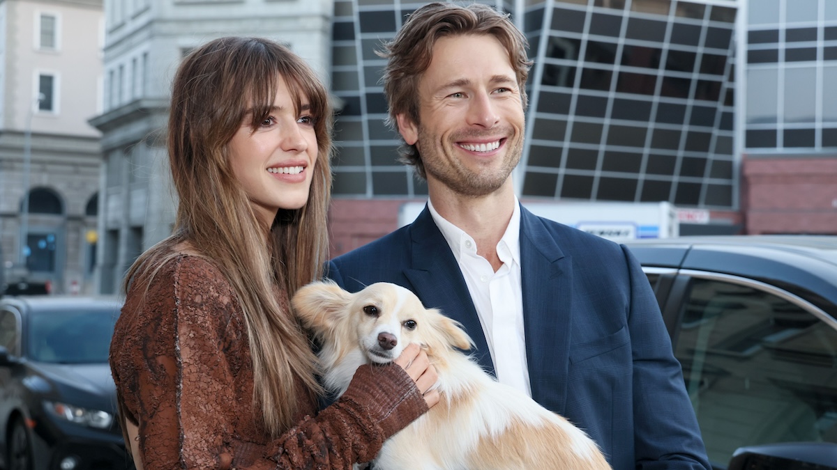 Who Is Brisket Powell? Help! We're All Obsessed With Glen Powell's Dog ...