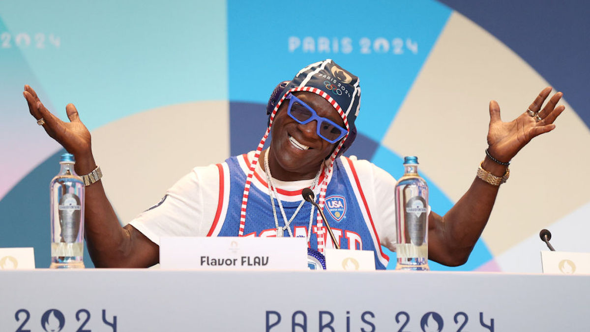 Flavor Flav at the Olympics: Flavor Flav Women’s Water Polo Team ...