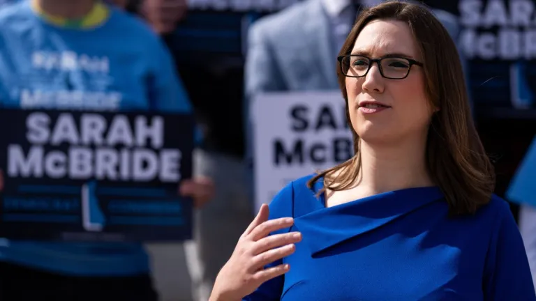 'No, Sarah McBride doesn’t get a say in this': Republicans attempt to ...