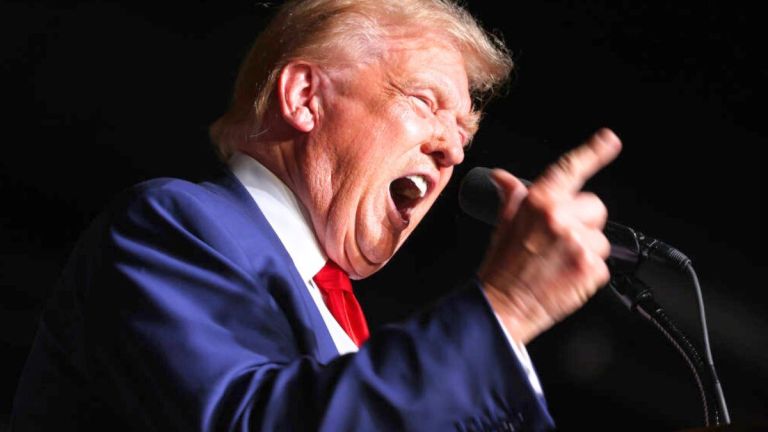 'NO MASKS' Trump screeches, despite MAGAs wearing masks at protests of ...