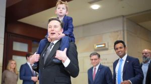 'His little human shield': Elon Musk called out for suspiciously ...