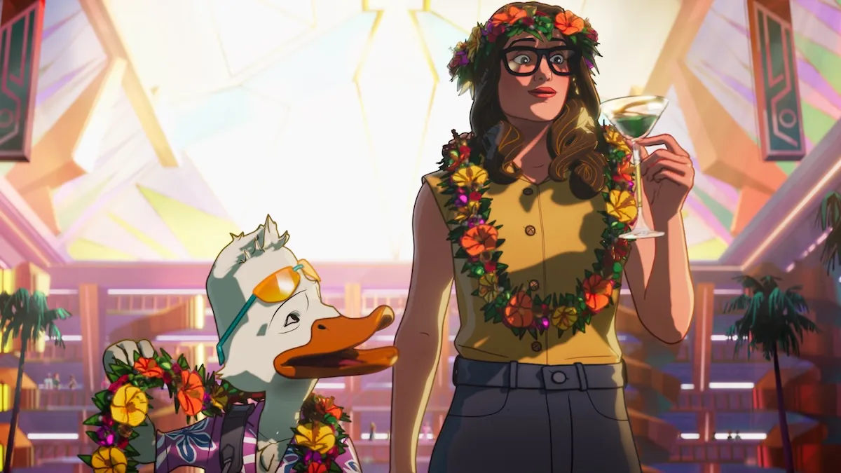 Didn't think I'd have to unpack Darcy Lewis and Howard the Duck having ...