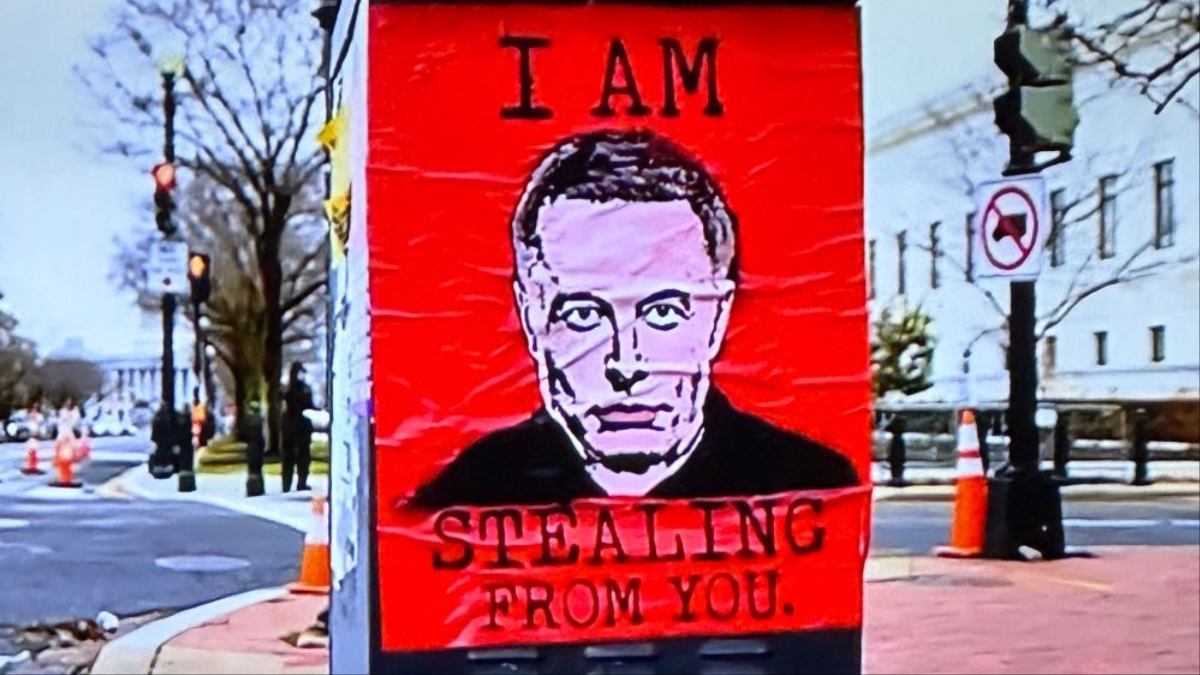 'This is our country!': Americans protest Trump and Musk's 'Department ...