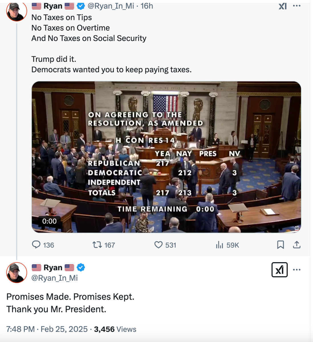 ‘They were conned. Again.’: GOP budget resolution omits Donald Trump’s ...