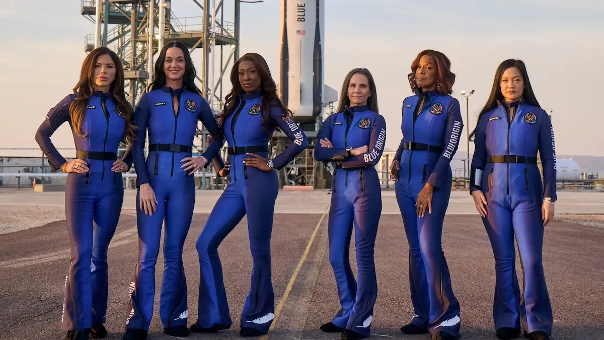 It isn't a GOOD thing that all those women went to space in Blue Origin ...