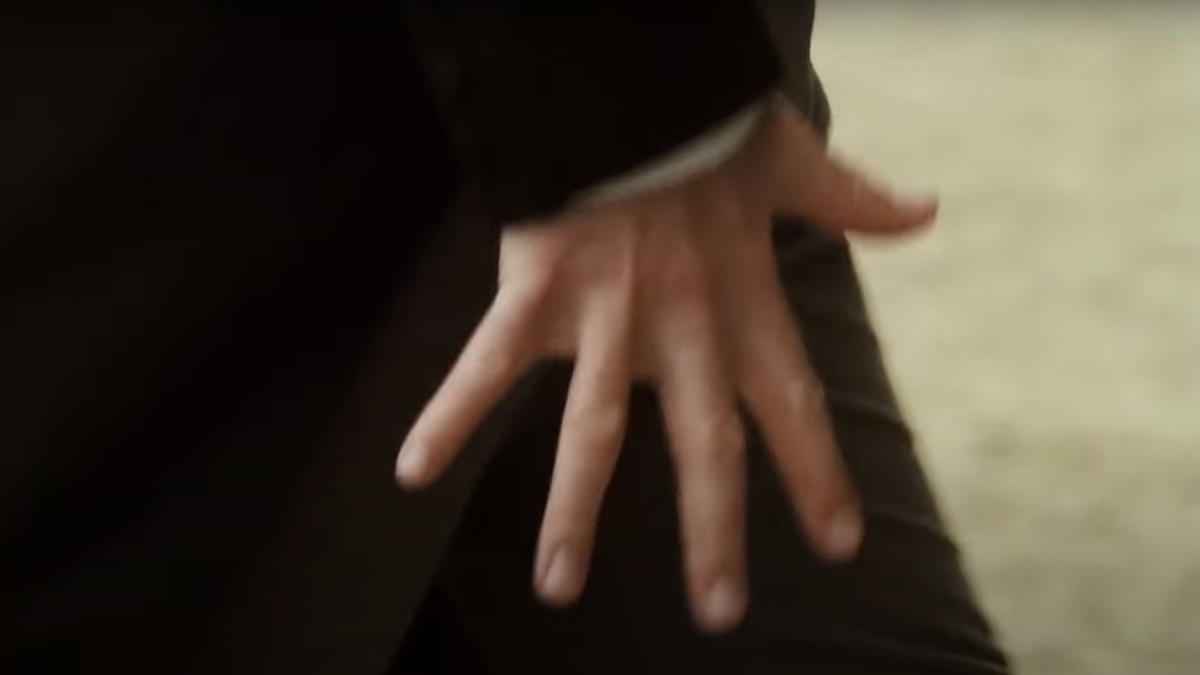 Okay the Mr. Darcy hand flex in theaters is amazing | The Mary Sue