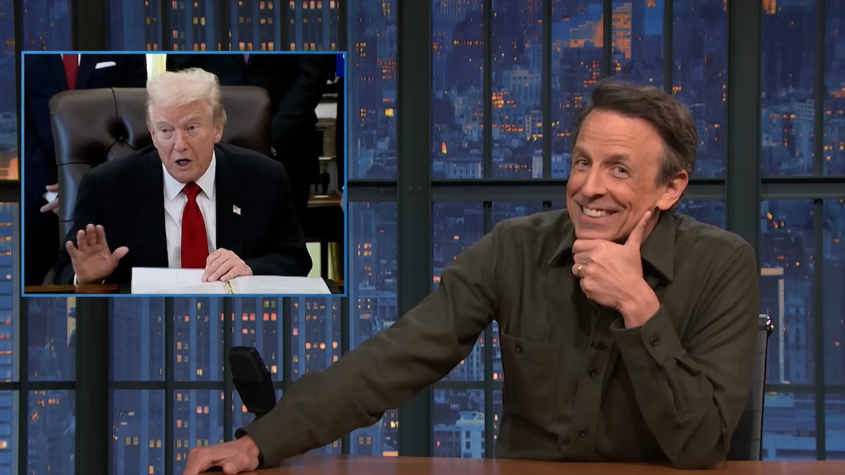 ‘Classic Trump math’: Seth Meyers pinpoints Donald Trump’s weird ...