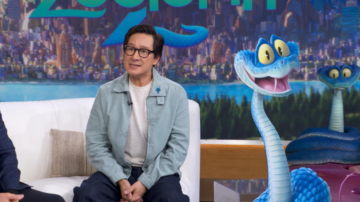 Ke Huy Quan and Ginnifer Goodwin on their fear of animals for 'Zootopia ...