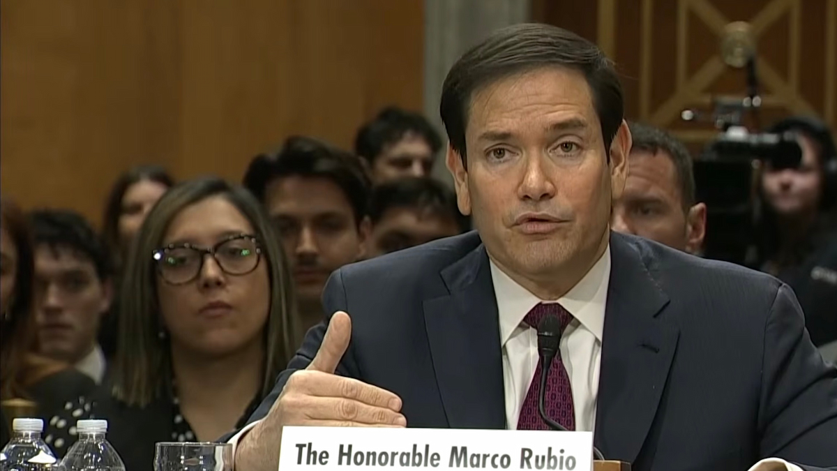 Marco Rubio struggles to keep up with Trump’s lies in a recent Senate ...