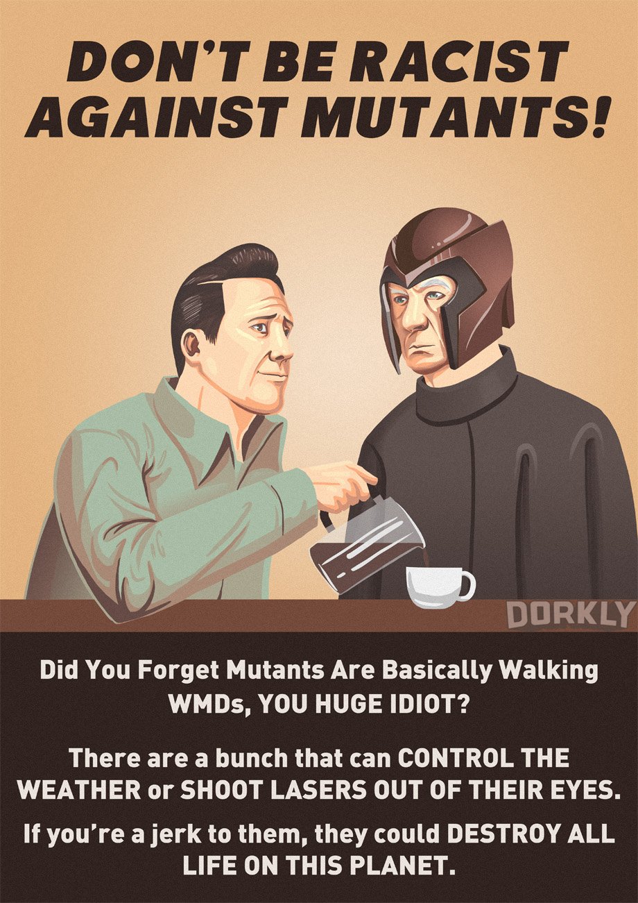 X-Men Days of Future Past PSAs | The Mary Sue